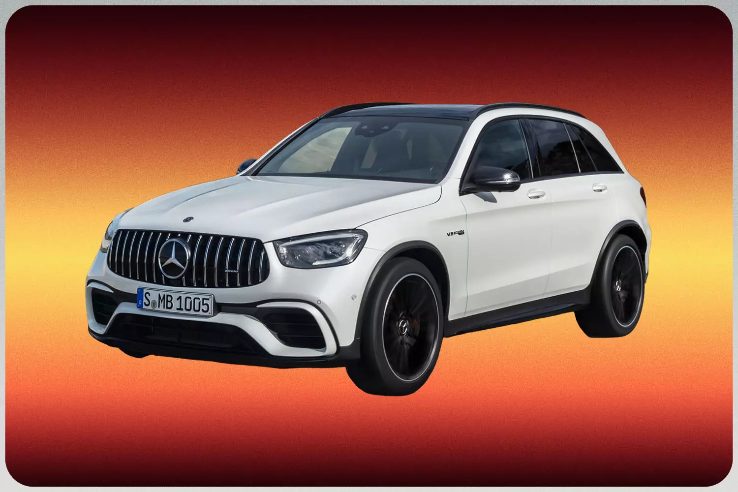 Pilihan Kami pikeun SUV Méwah Hooligan Output Luhur Pangsaéna: 2022 Mercedes-AMG GLC63 S warna Bodas