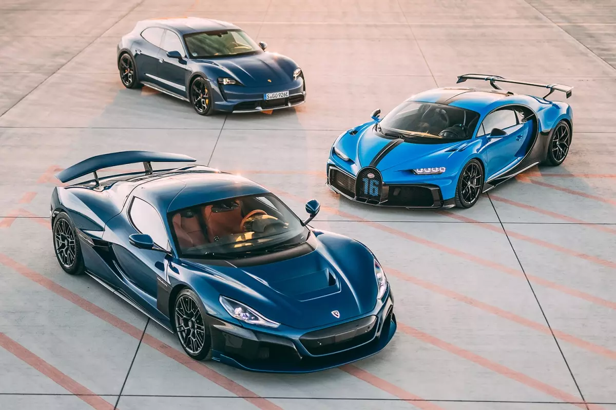 Rimac-i buruz jakin behar duzuna, Bugatti erosi zuen kroaziar EV fabrikatzailea