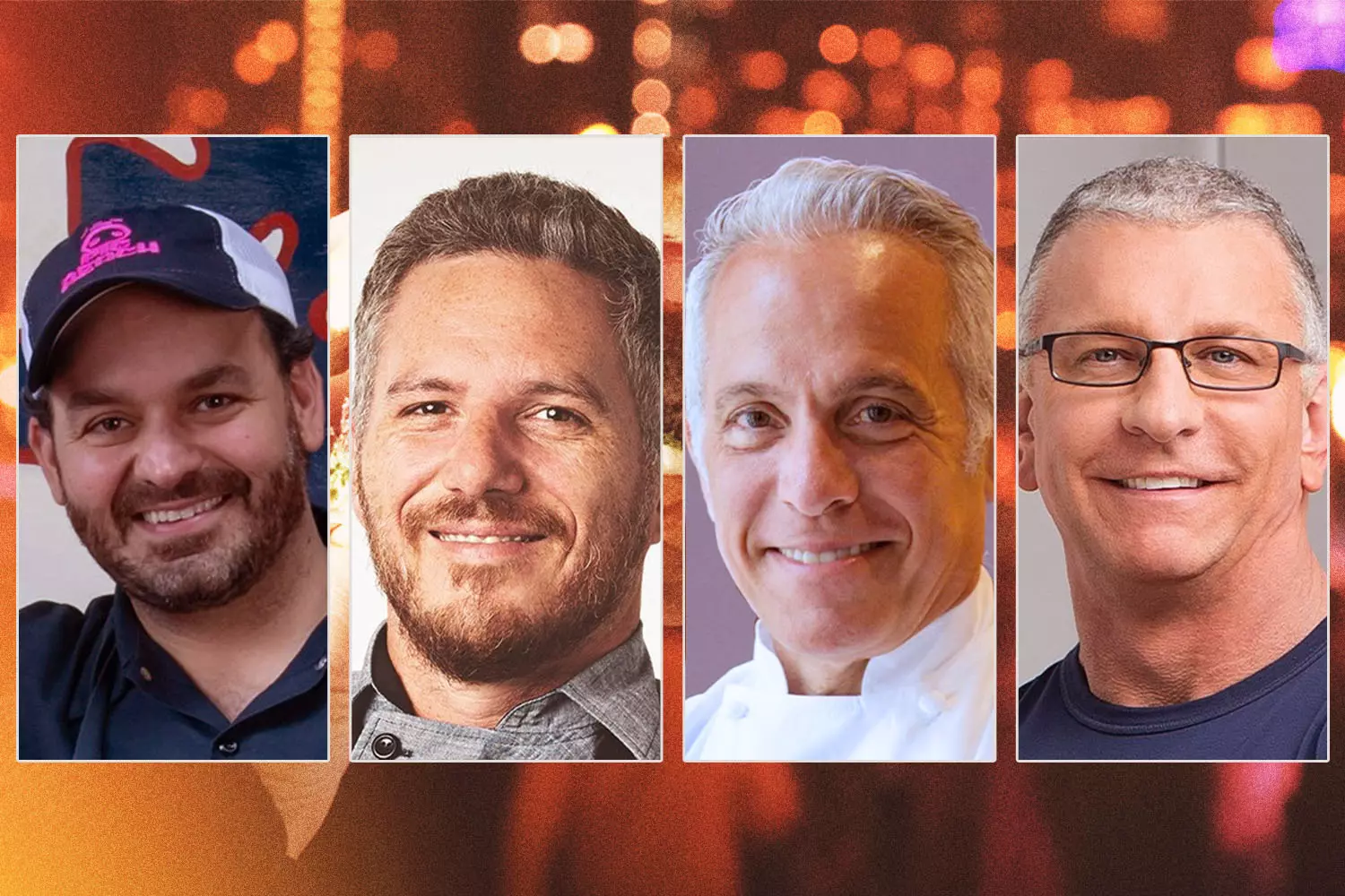 Chèf NYCWFF Matt Abdoo, Spike Mendelsohn, Geoffrey Zakarian ak Robert Irvine