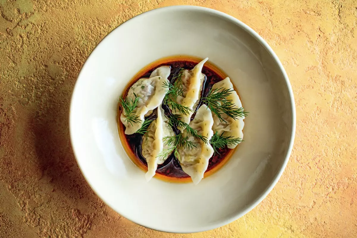 Psst, Muna da girke-girke don Dumplings Chef's Seafood Seafood