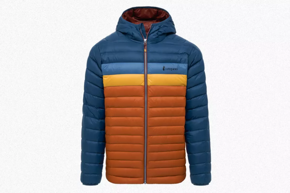 Chaqueta de plumón con capucha Cotopaxi Fuego