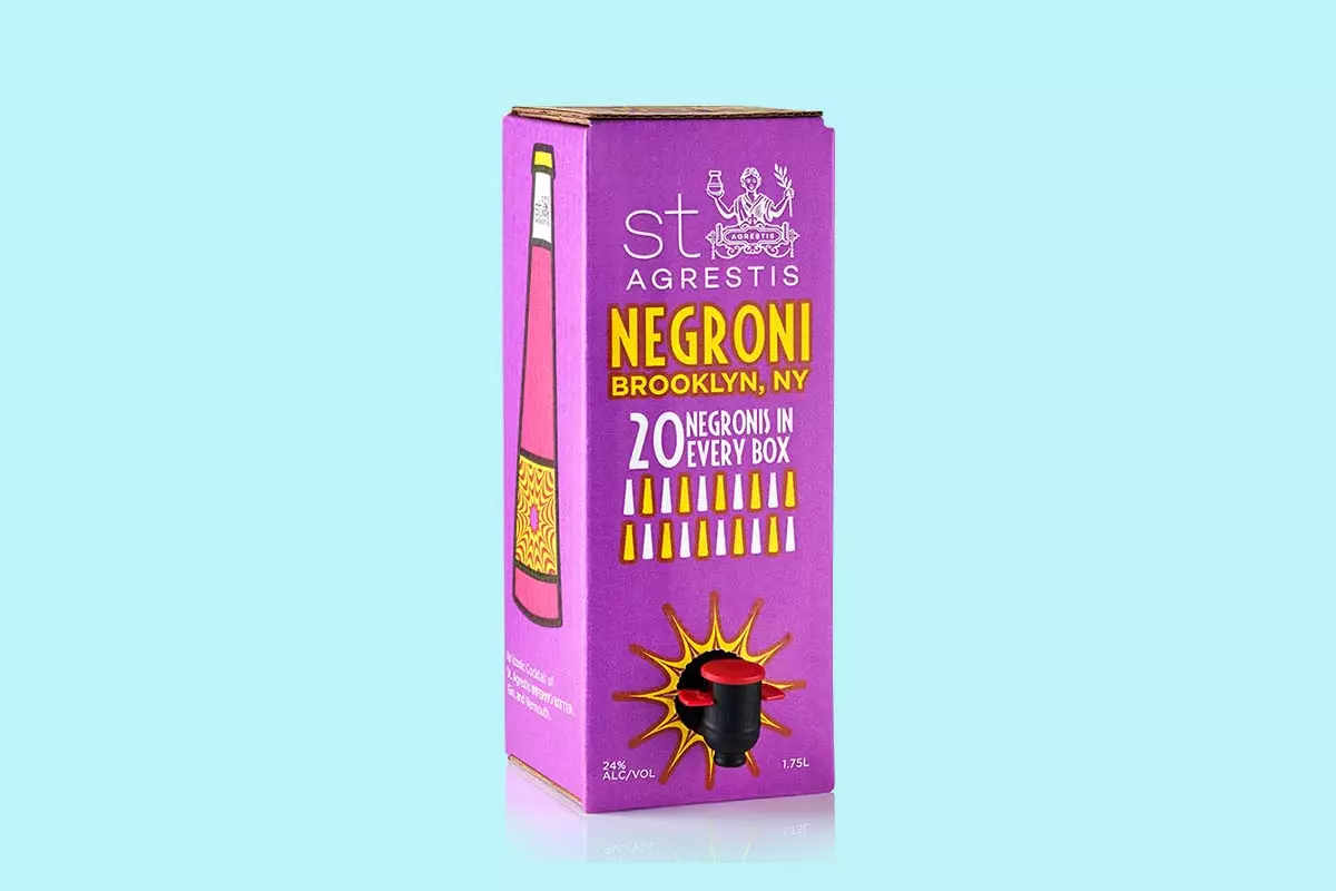 Św. Agrestis Negroni w pudełku