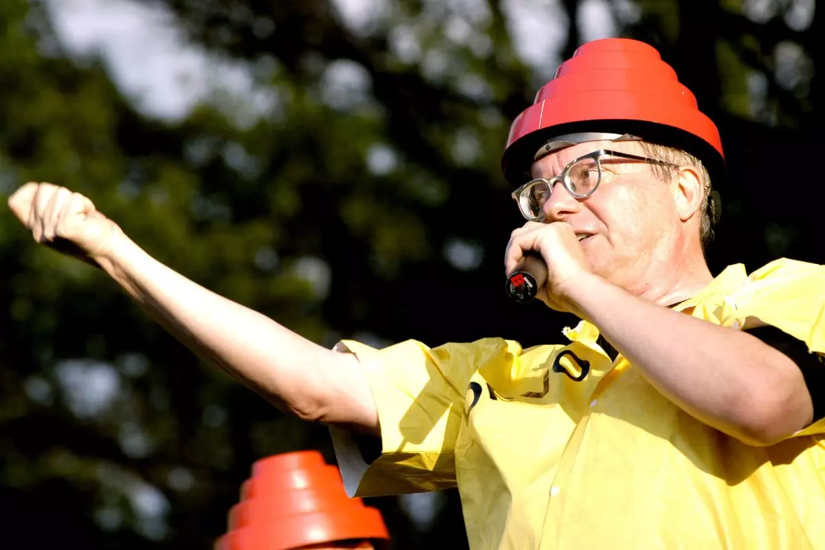 DEVO selama Festival Midtown Musik Tahunan ke-12 - Hari 3 di Atlanta.