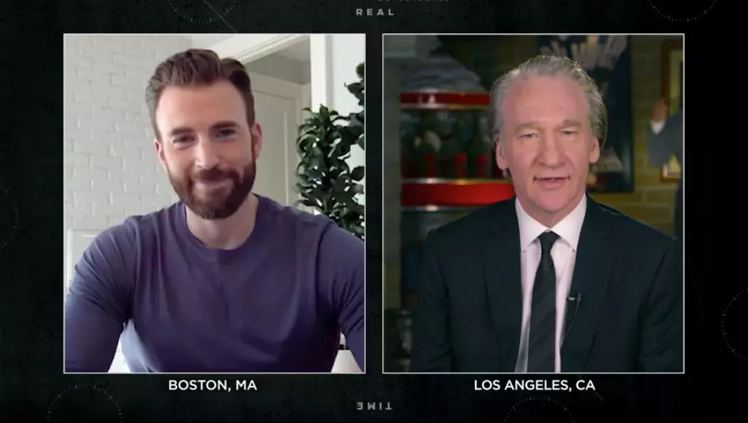 Chris Evans, Bill Maher