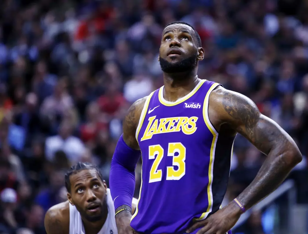 Kawhi i LeBron u rivalstvu holivudskih razmjera. (Fotografija Vaughna Ridleyja/Getty Images)