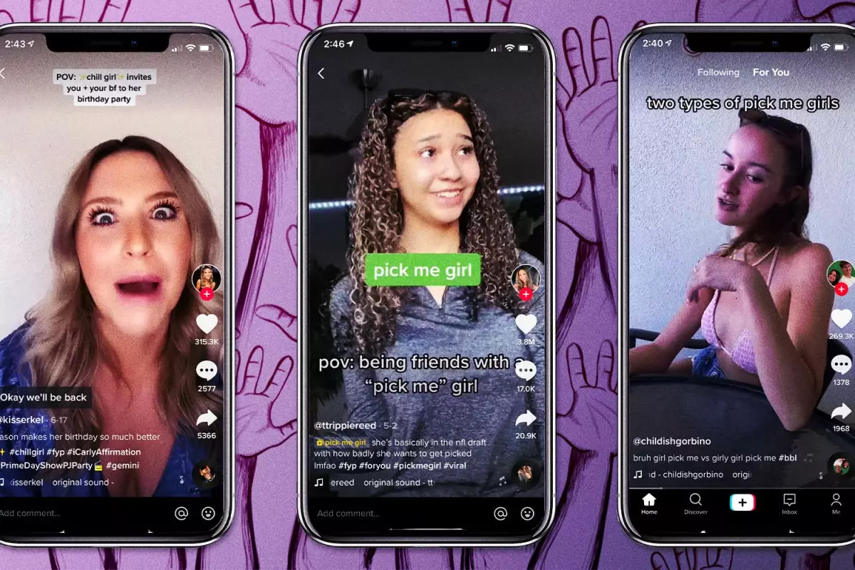 TikTok-un “Pick-Me Girl” trendi ilə bağlı problem düşündüyünüzdən də mürəkkəbdir