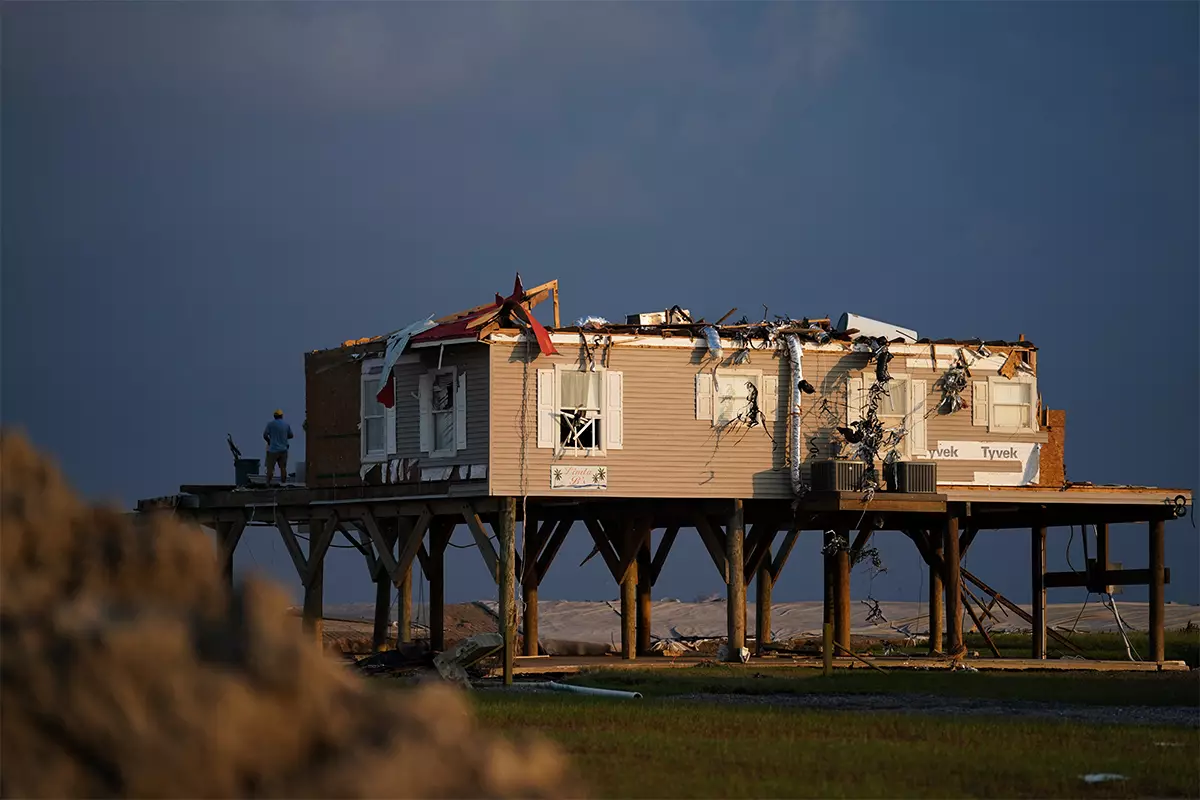 Hurricane ida Zerstéierung