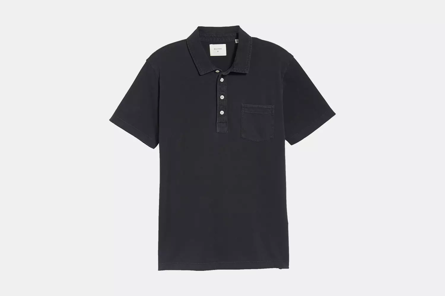 Billy Reid Pensacola Slim Fit Garment Dye Polo