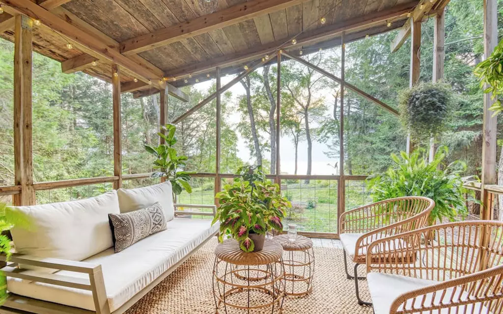 Bohemian Bungalow Airbnb aan Lake Michigan