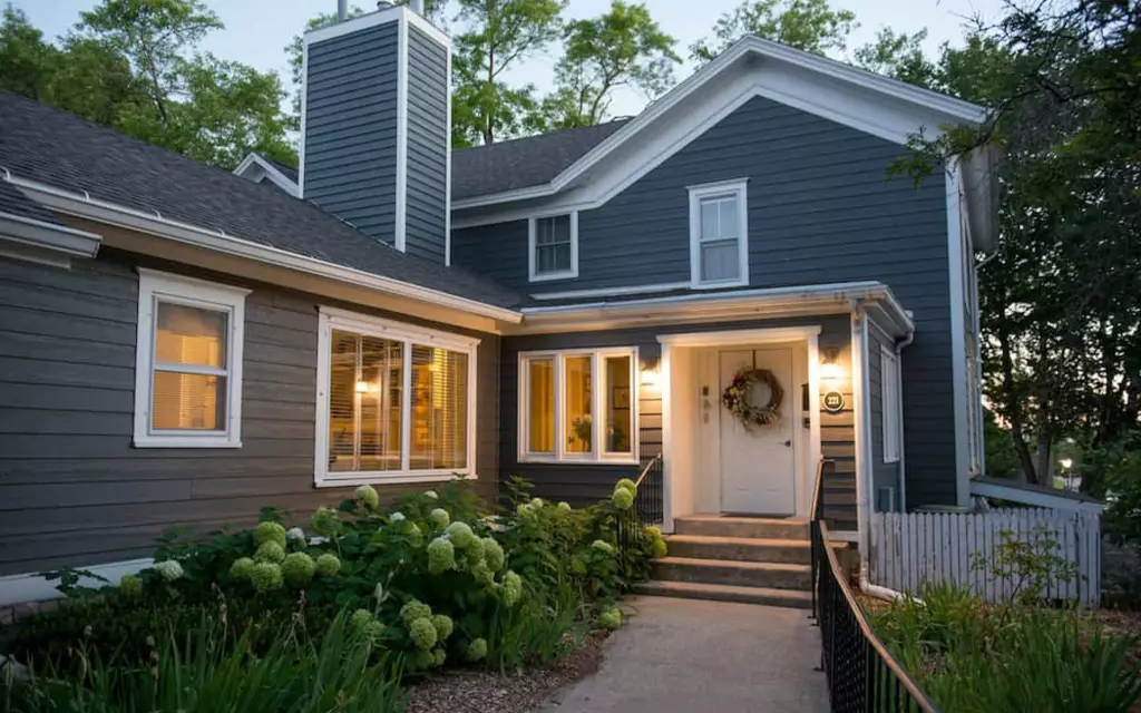 Ansichtkaart Suite Airbnb aan Lake Michigan