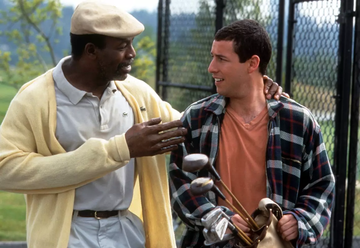 Adam Sandler na Christopher McDonald wako kwenye a