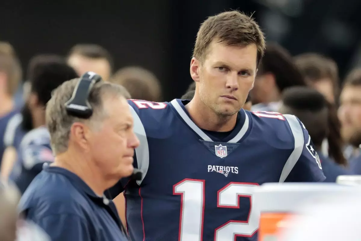 Bill Belichick e Tom Brady.