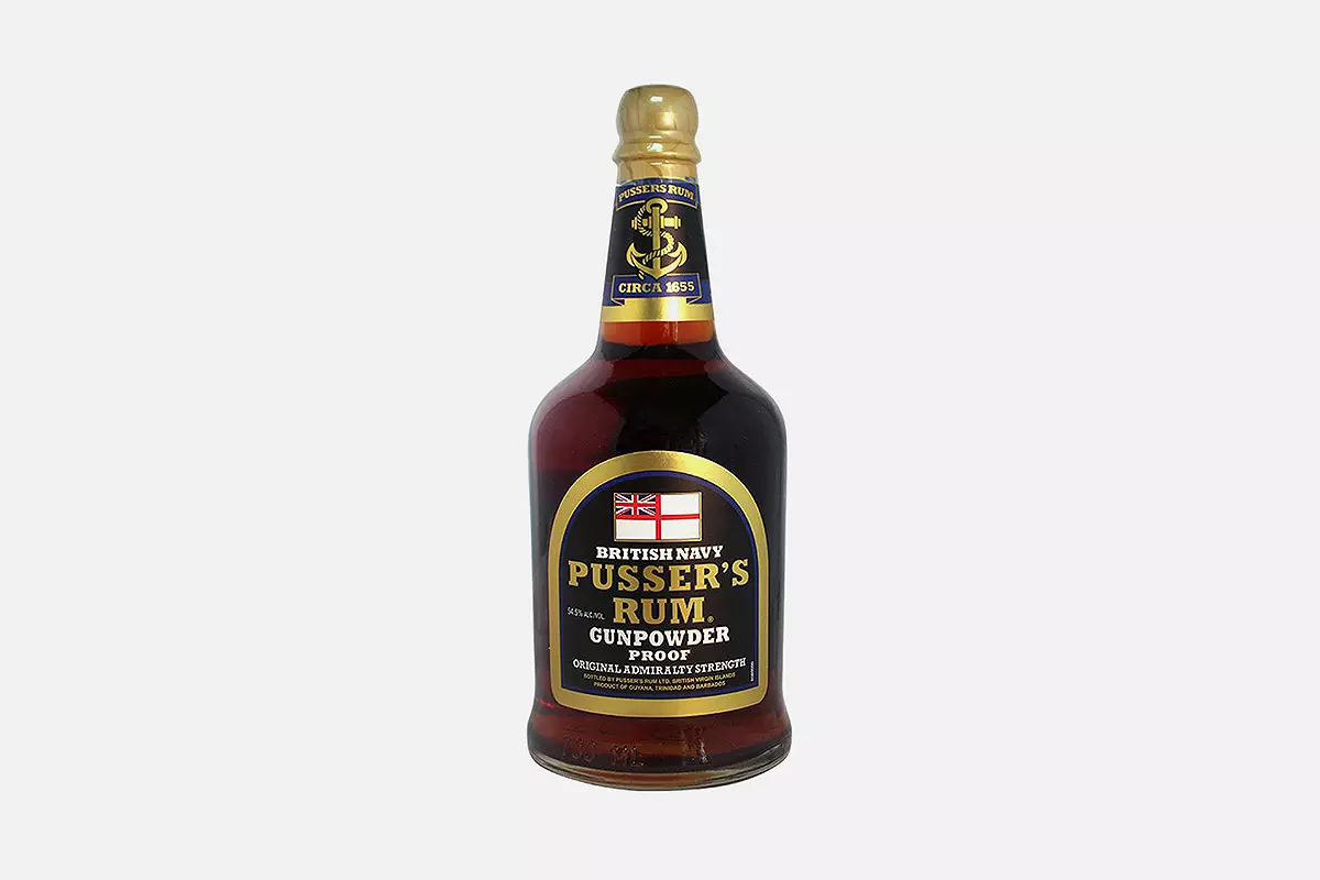 Pusser's Rum Gunpowder Proof