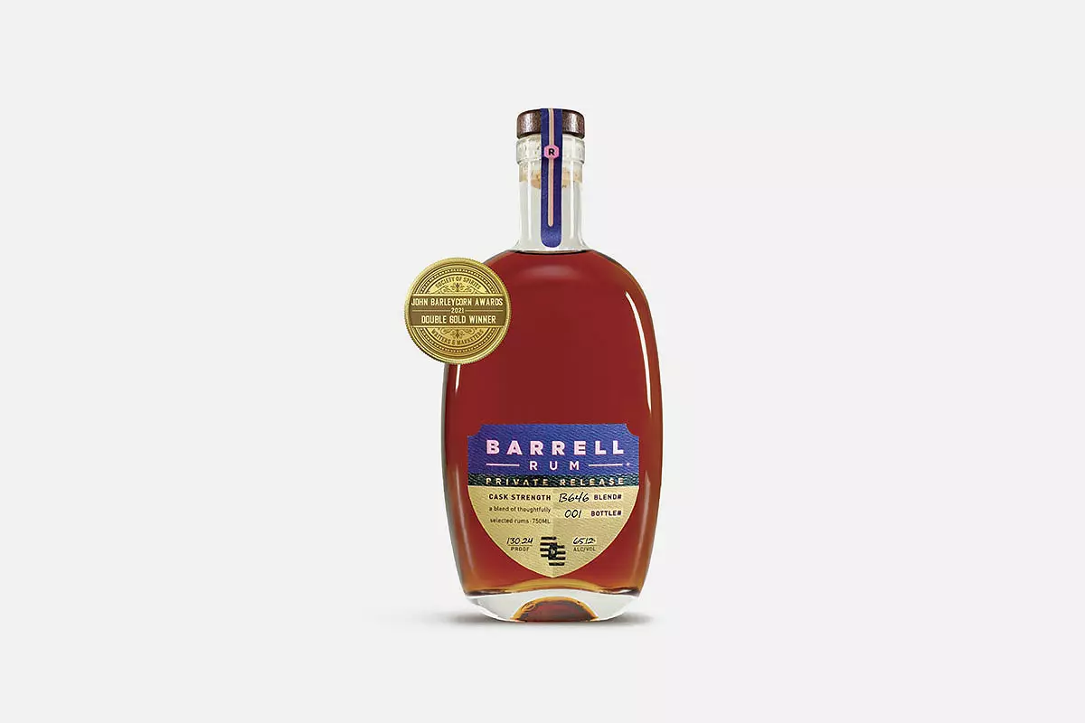 Barrell Private Release Rum B646 Պատրաստված է Ruby Port տակառով