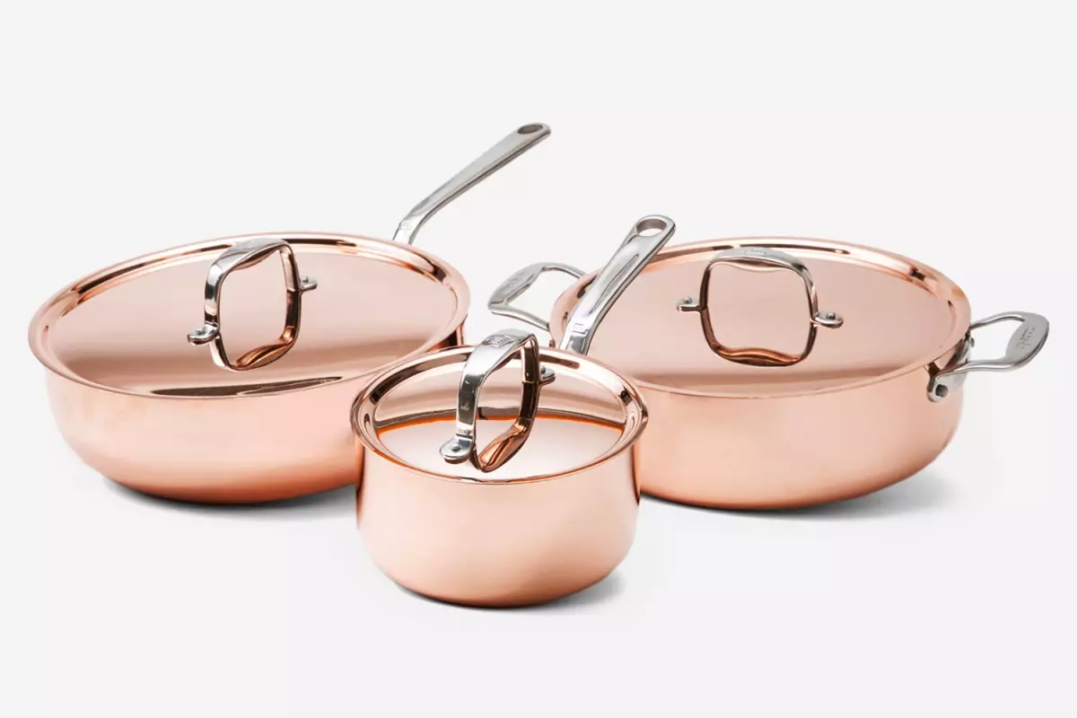 U ka Qala Joang Pokello ea Li-Copper Cookware? With Made In.