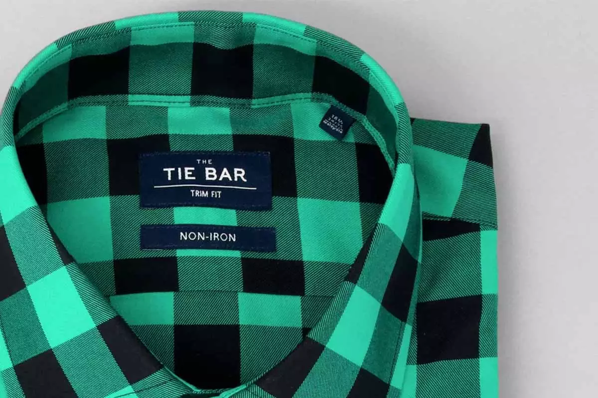 Τα μπλουζάκια Tie Bar buffalo check dress