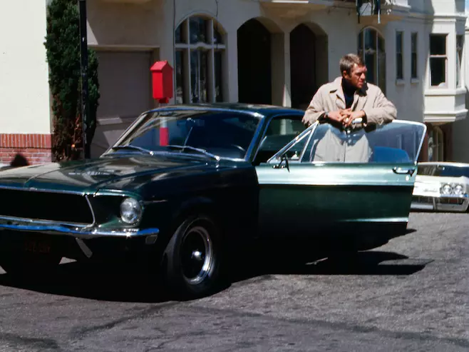 Mustang i Steve McQueen është parkuar në qendrën tregtare kombëtare për një kohë të kufizuar