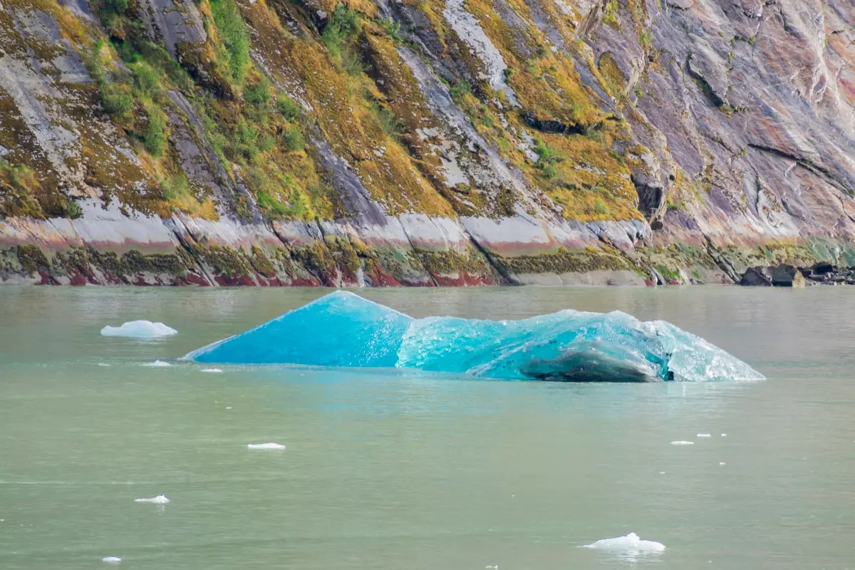 Vitenskapen bak Antarktis smaragdgrønne isfjell