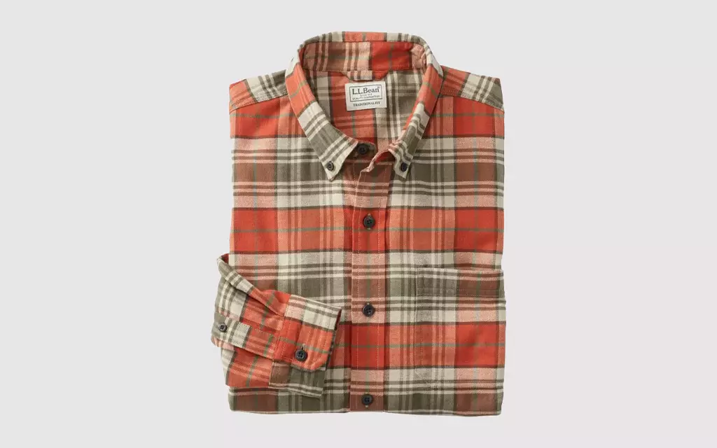 Comfort Stretch Plaid flanèl